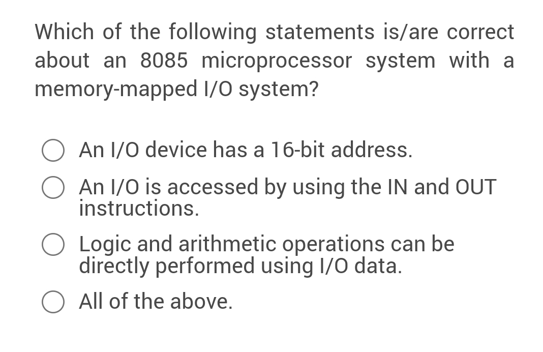 Solved Which of the following statements is/are correct | Chegg.com
