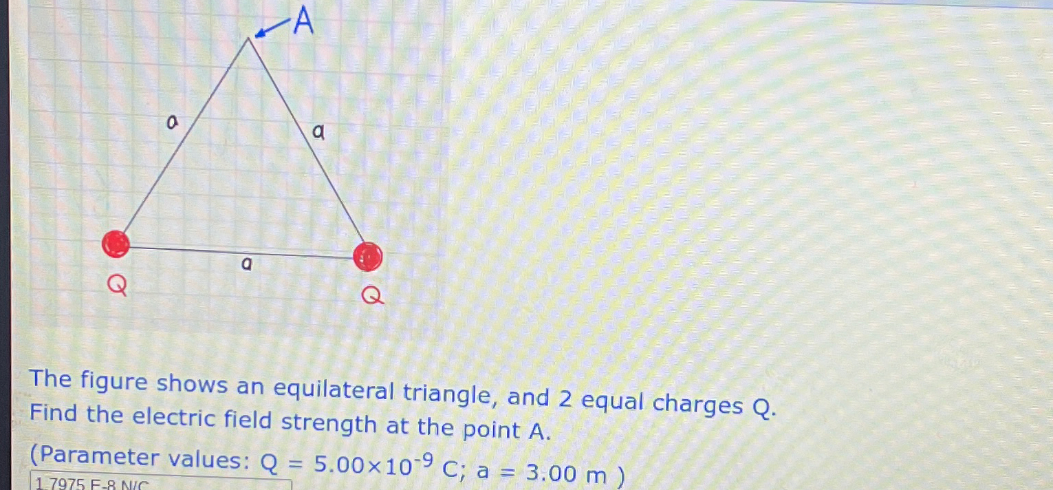 Solved The figure shows an equilateral triangle, and 2 | Chegg.com