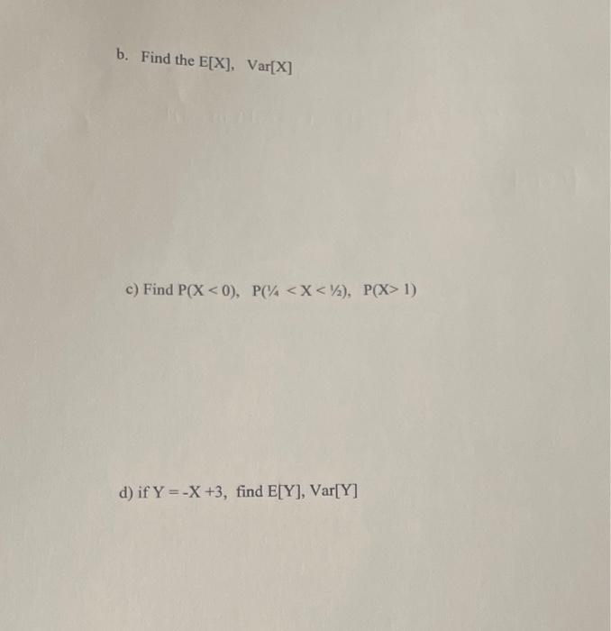 Solved 6. Let the probability density function (pdf) of | Chegg.com