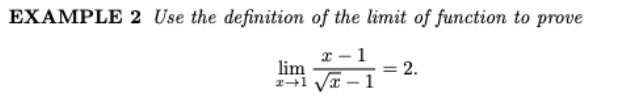 Solved EXAMPLE 2 ﻿Use the definition of the limit of | Chegg.com