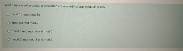 Solved With a 3-bit recycle count down asynchronous binary | Chegg.com