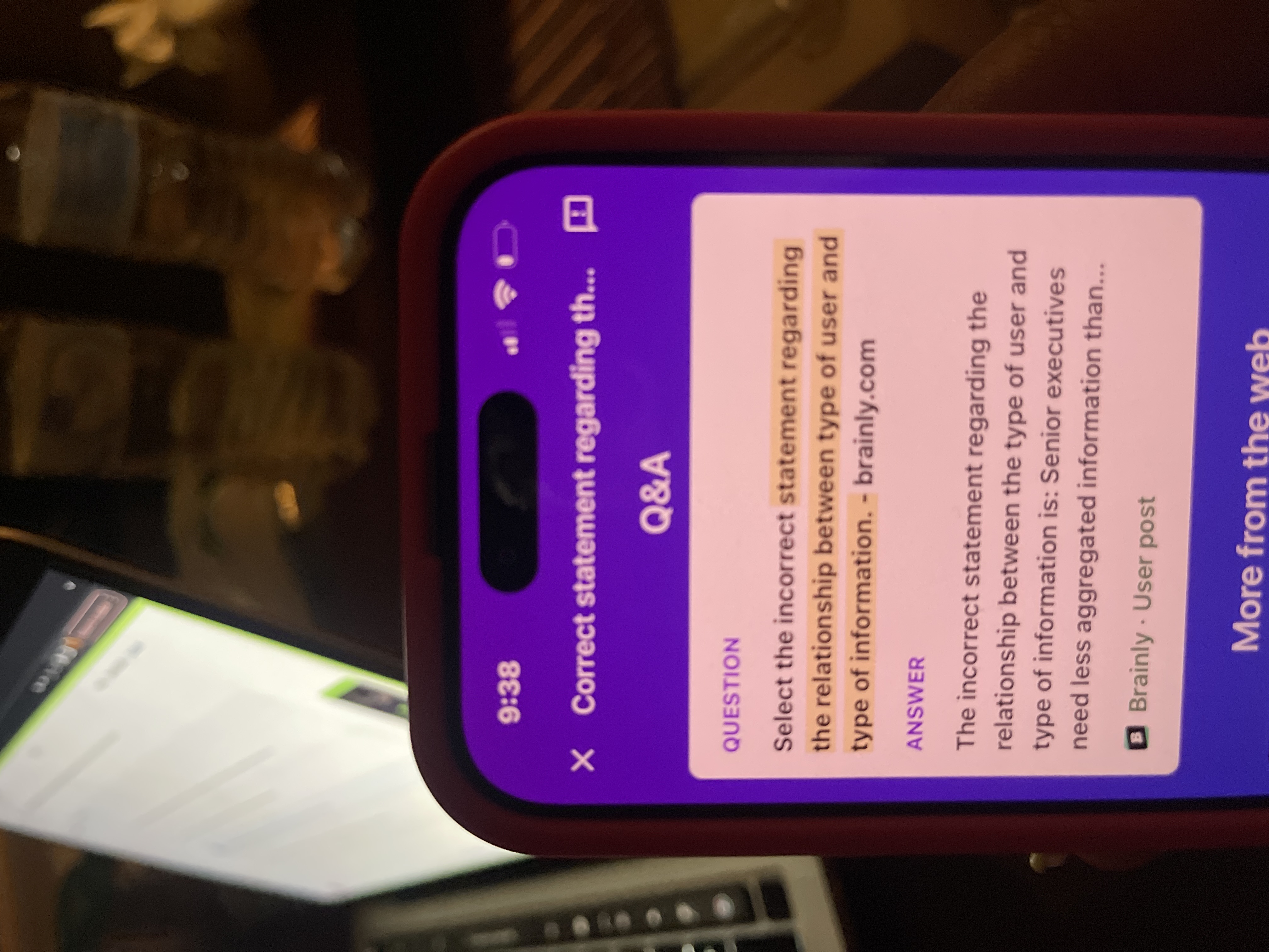 Solved QUESTIONSelect the incorrect statement regardingthe | Chegg.com