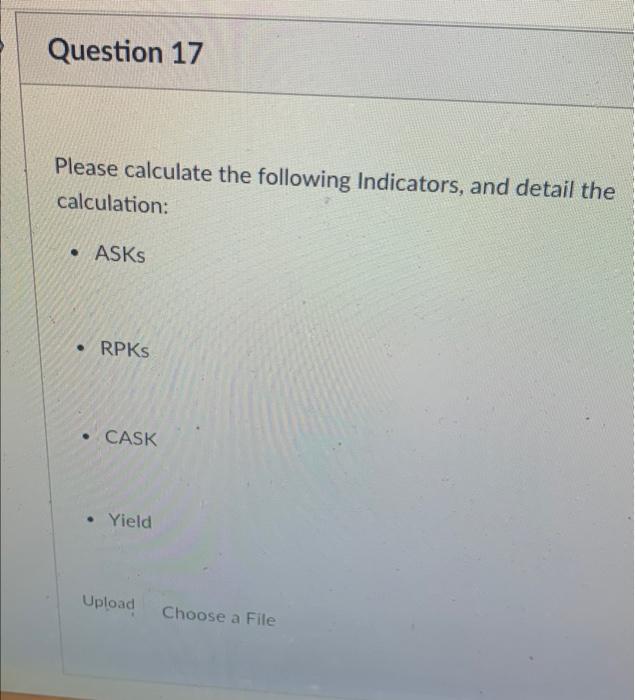Solved Please calculate the following Indicators, and detail | Chegg.com