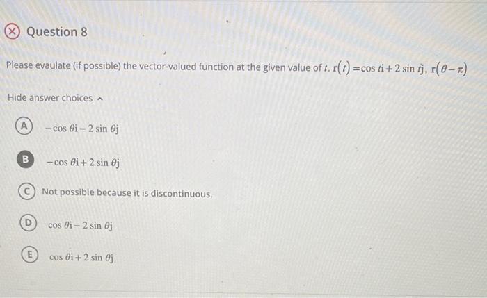 Solved v= 3,5 Please evaulate (if possible) the | Chegg.com