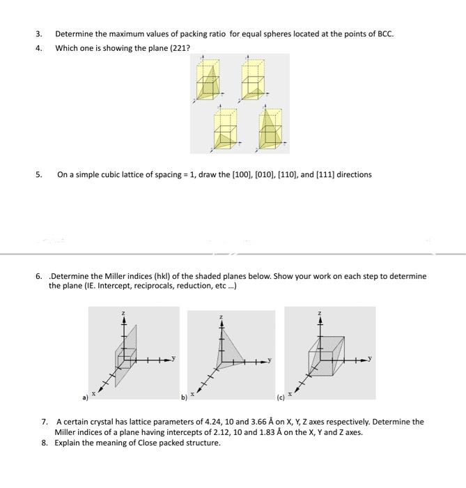 Solved 3. Determine the maximum values of packing ratio for | Chegg.com