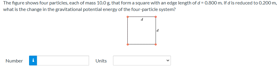 Solved The figure shows four particles, each of ﻿mass | Chegg.com