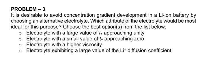 Solved Give detailed reasons for the option(s). Make sure | Chegg.com