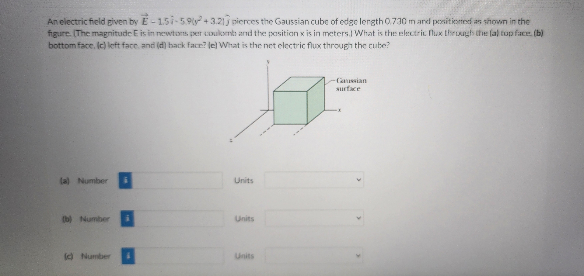 Solved An electric field given by | Chegg.com