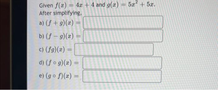 Solved Use the function f(x)=7x+7 to find the following | Chegg.com