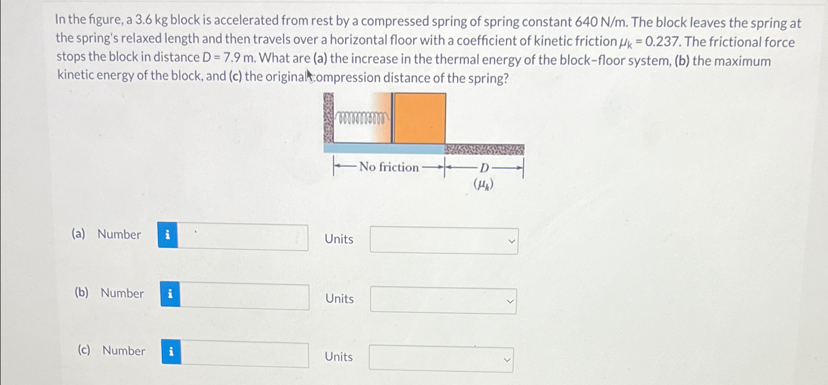 Solved In the figure, a 3.6kg ﻿block is accelerated from | Chegg.com