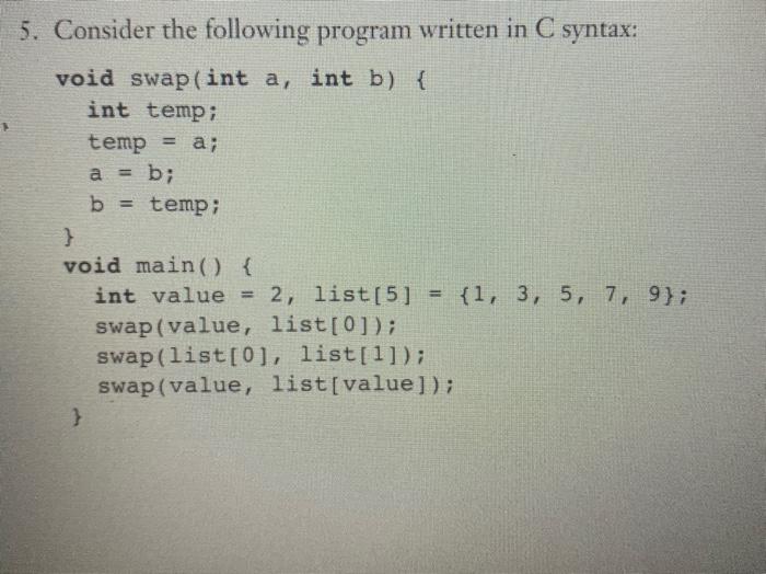 Solved 2. In most Fortran IV implementations, parameters | Chegg.com
