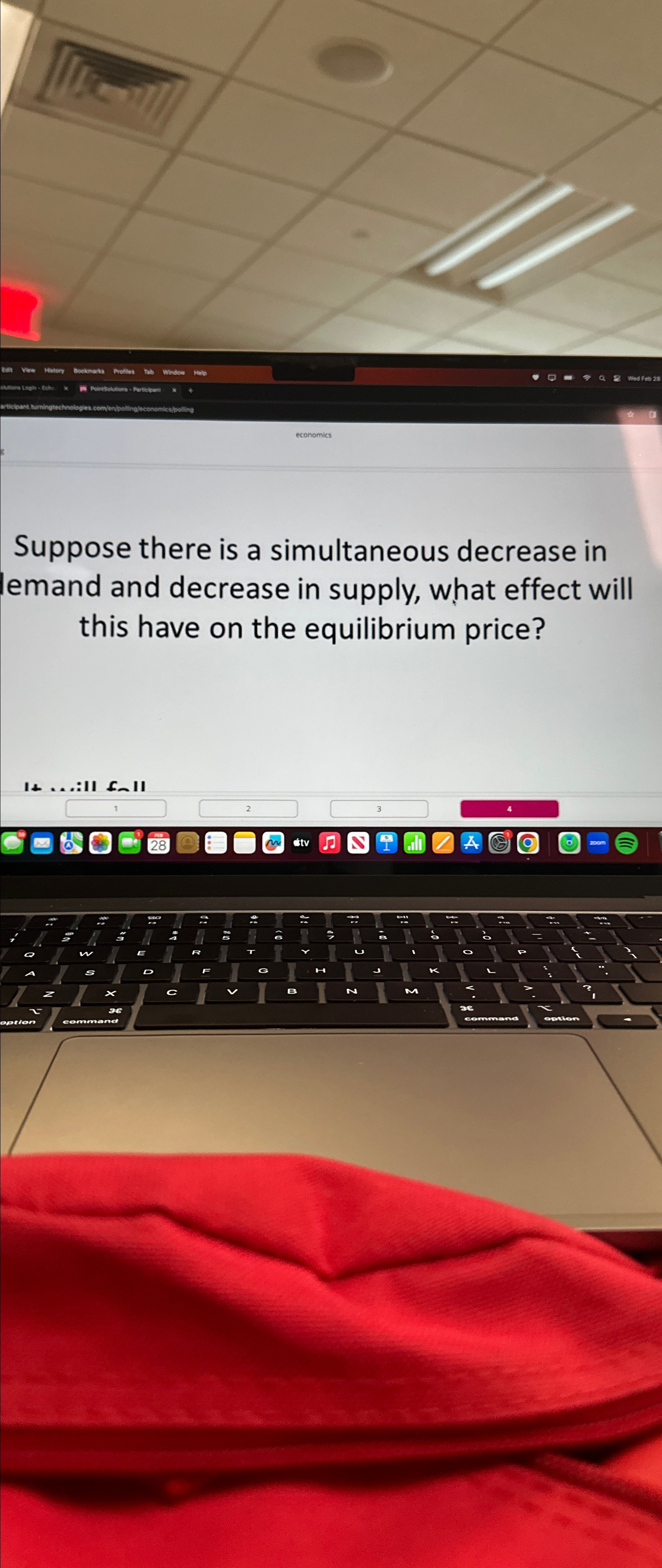 Solved Suppose there is a simultaneous decrease in lemand | Chegg.com