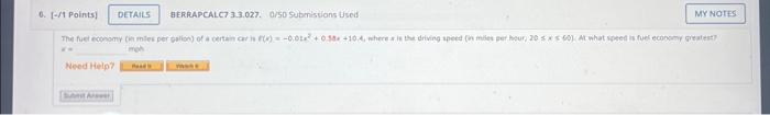 Solved 0. [-r1 Points] DETAILS aERRAPCALC7 3.3.027. O/SO | Chegg.com