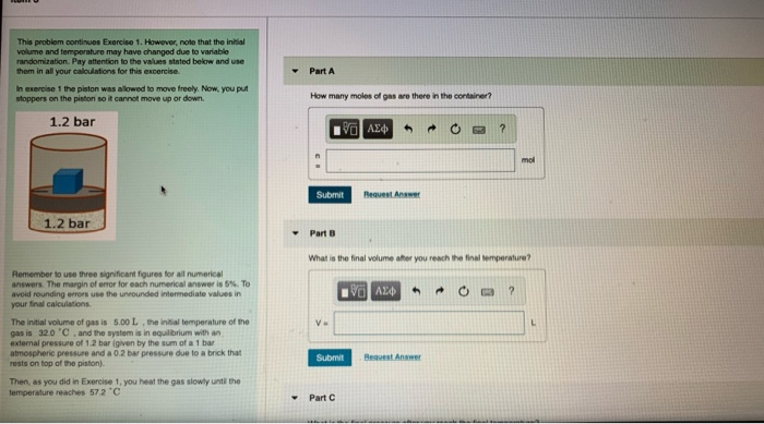 Solved This problem continues Exercise 1. However, note that | Chegg.com