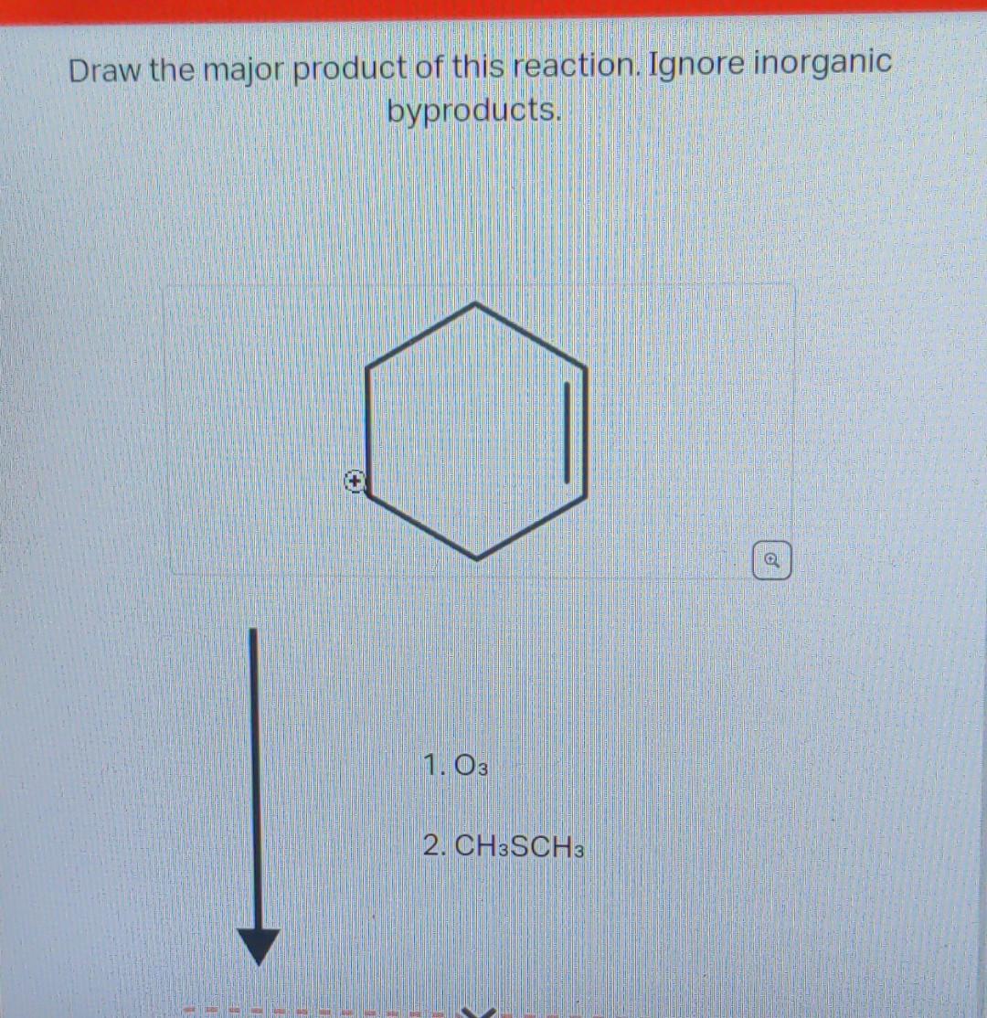Solved Draw the major product of this reaction. Ignore | Chegg.com