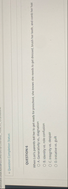 Solved Question Completion Status:QUESTION 6When Lori's | Chegg.com