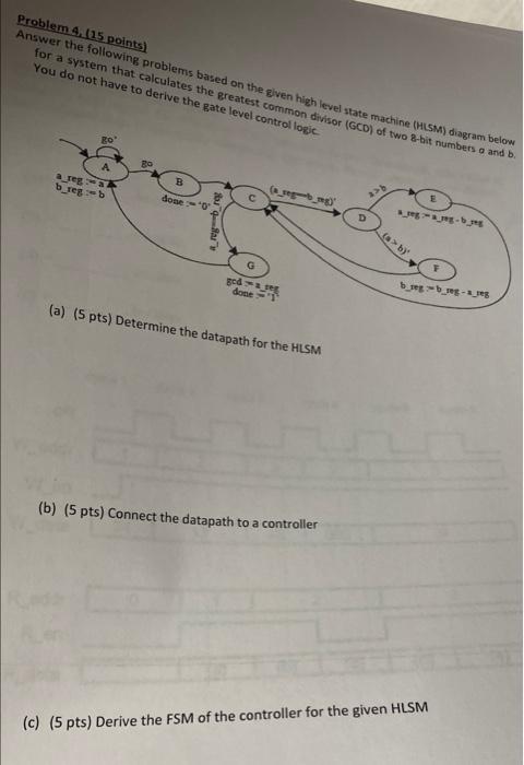 Problem 415 Points Answer The Following Problems 
