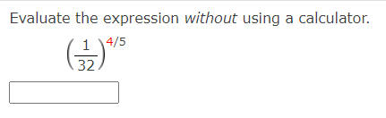 Solved Evaluate the expression without using a | Chegg.com