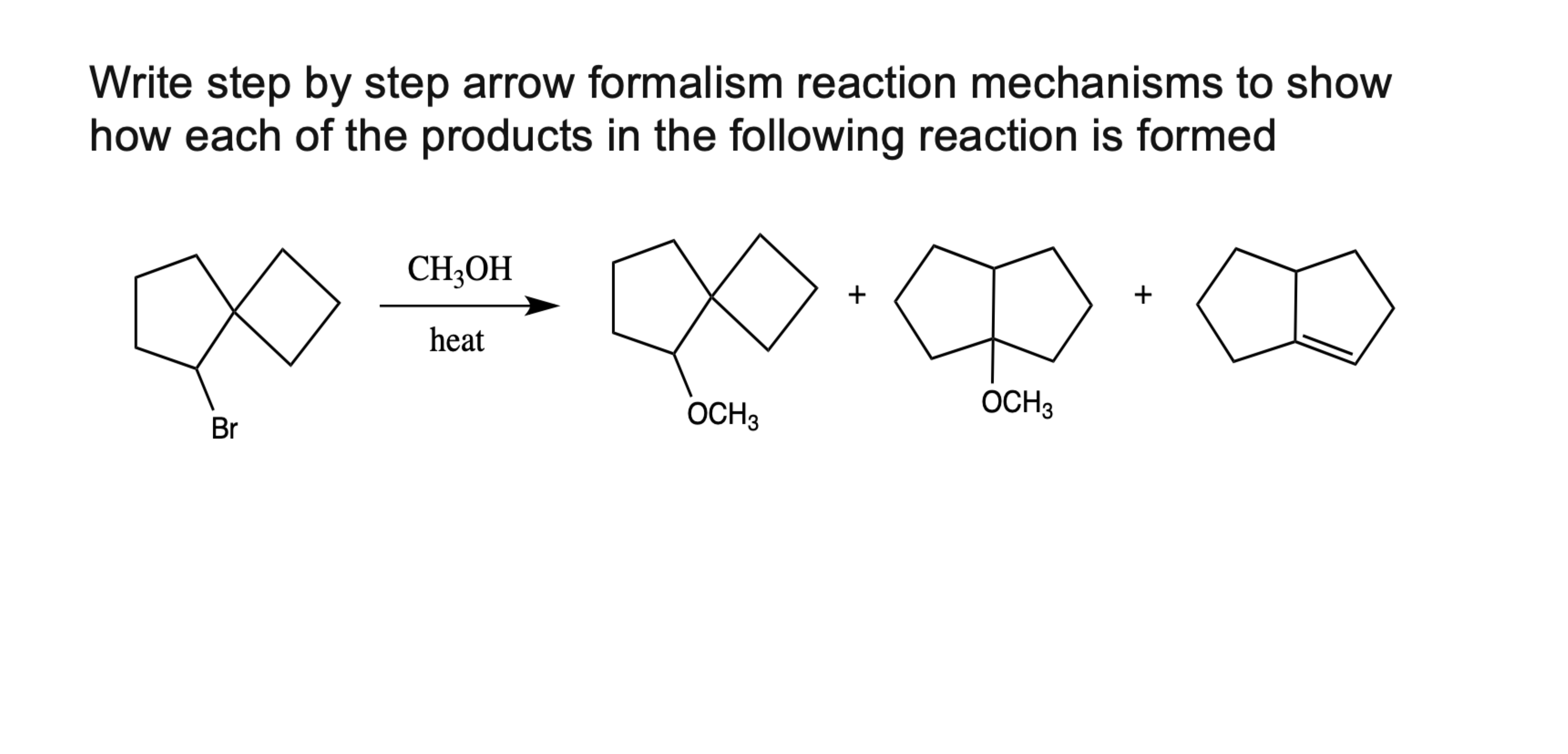 Solved Write step by step arrow formalism reaction | Chegg.com