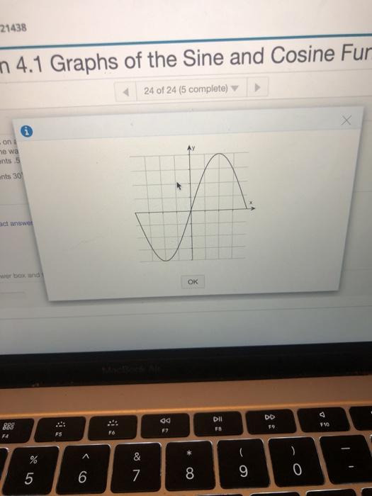 Solved Homework: Section 4.1 Graphs of the Sine and Cos | Chegg.com