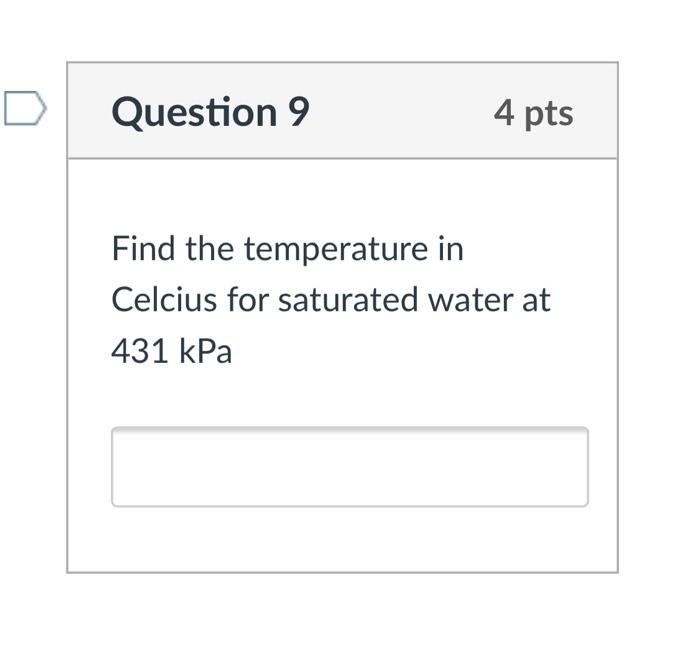 Solved Question 9 4 pts Find the temperature in Celcius for | Chegg.com Solved Question 9 4 pts Find the temperature in Celcius for | Chegg.com