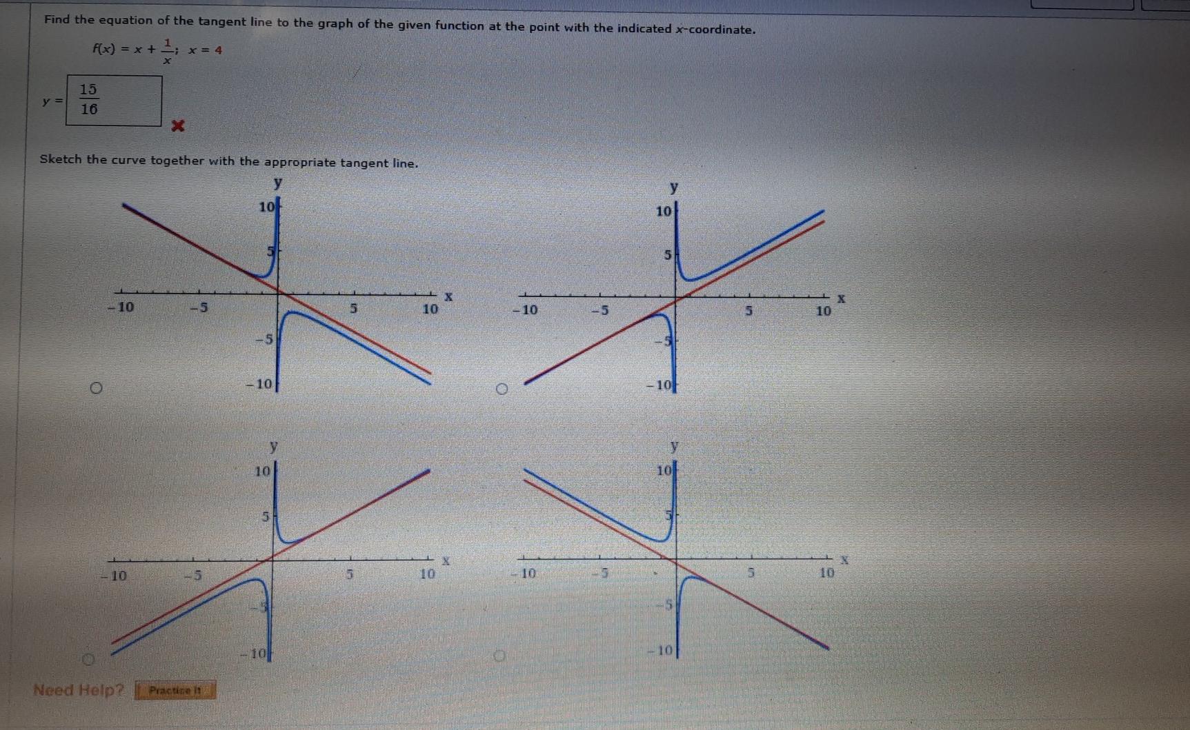 Solved Find the equation of the tangent line to the graph of | Chegg.com