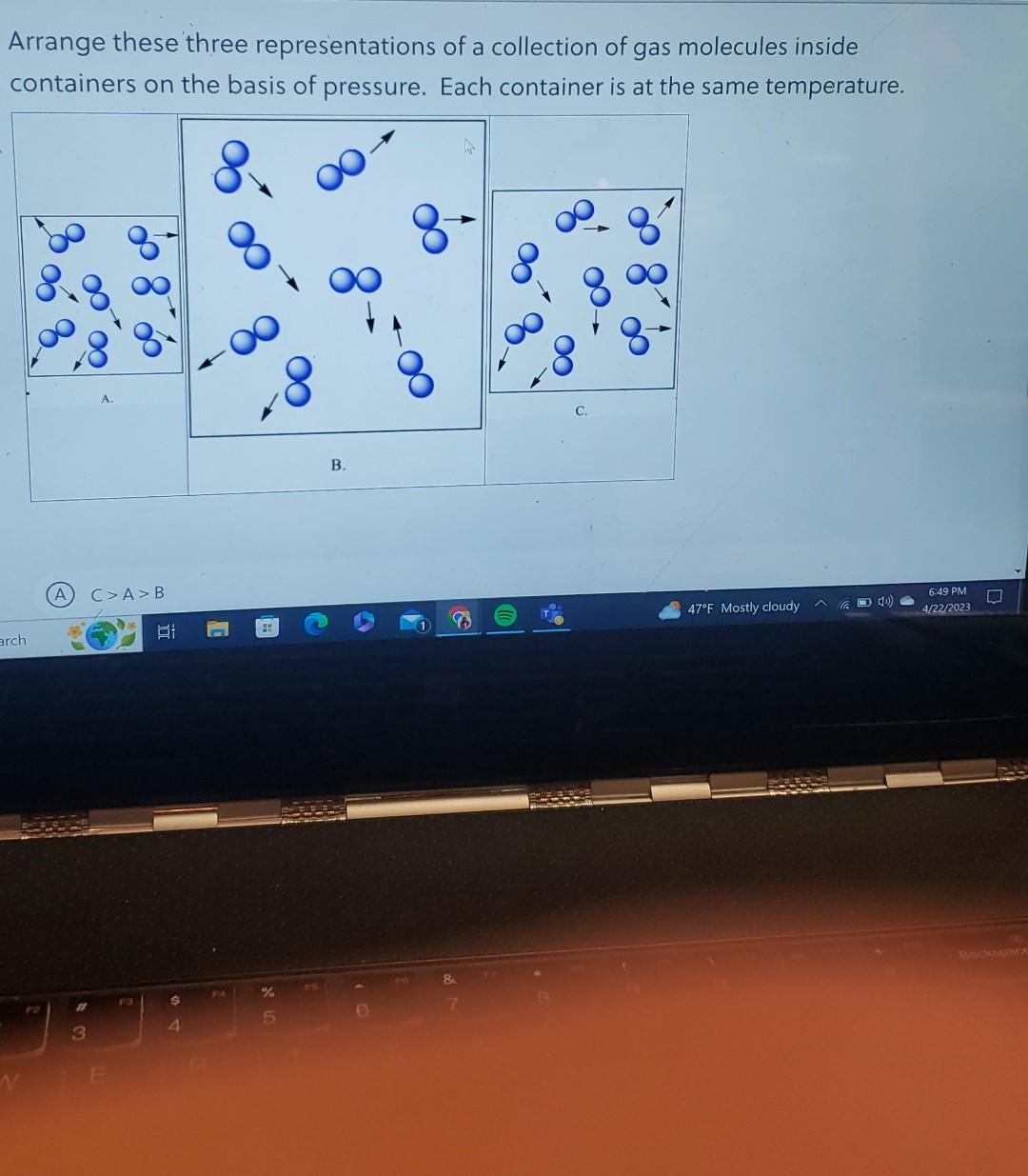 Solved Arrange these three representations of a collection | Chegg.com