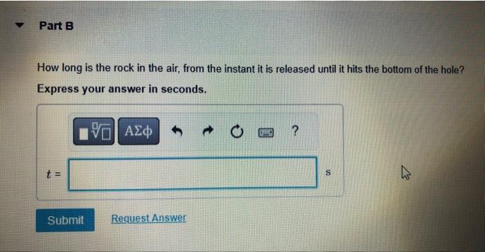 Solved A rock is tossed straight up with s speed of 20 m/s. | Chegg.com