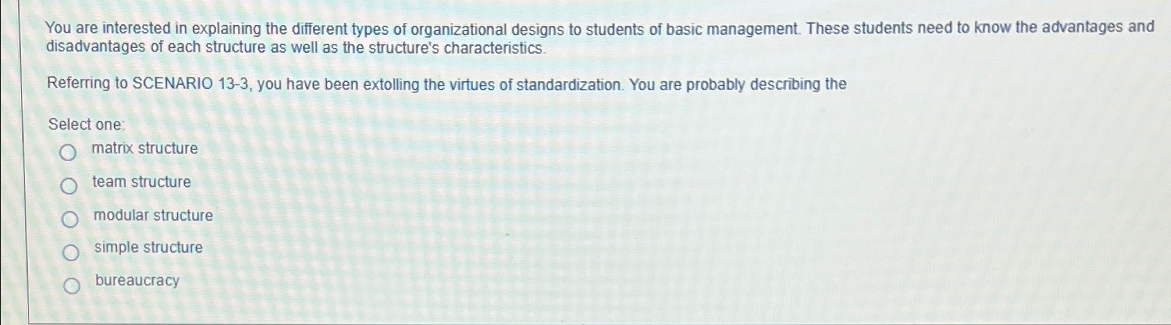 Solved You are interested in explaining the different types | Chegg.com
