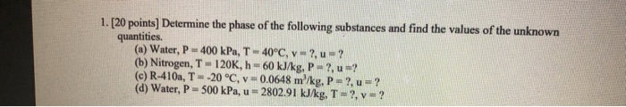 Solved 1. [20 points] Determine the phase of the following | Chegg.com