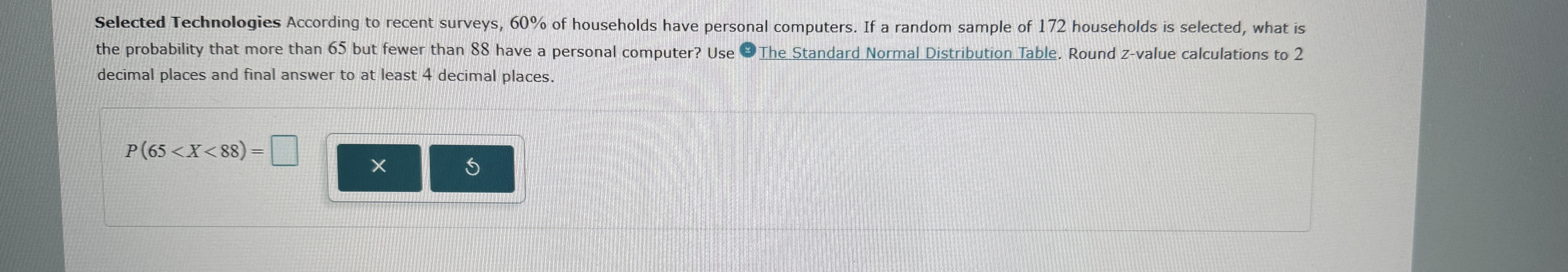 Solved Selected Technologies According to recent surveys, | Chegg.com