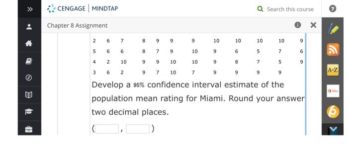 Solved : 4. # 5. 6. CENGAGE MINDTAP Q Search this course | Chegg.com