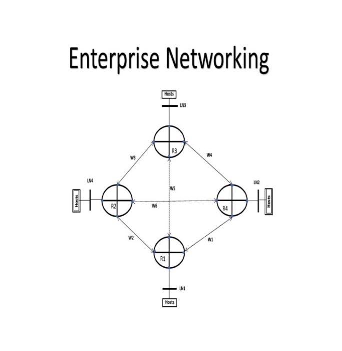 Solved Enterprise Networking | Chegg.com