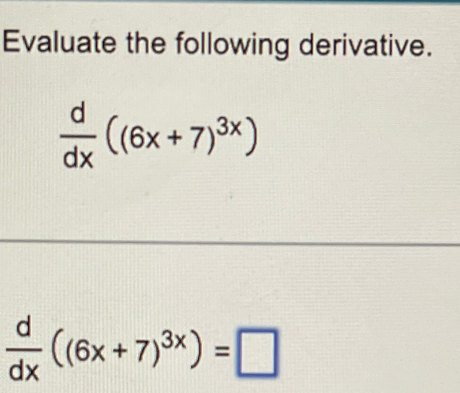 Solved Evaluate the following | Chegg.com