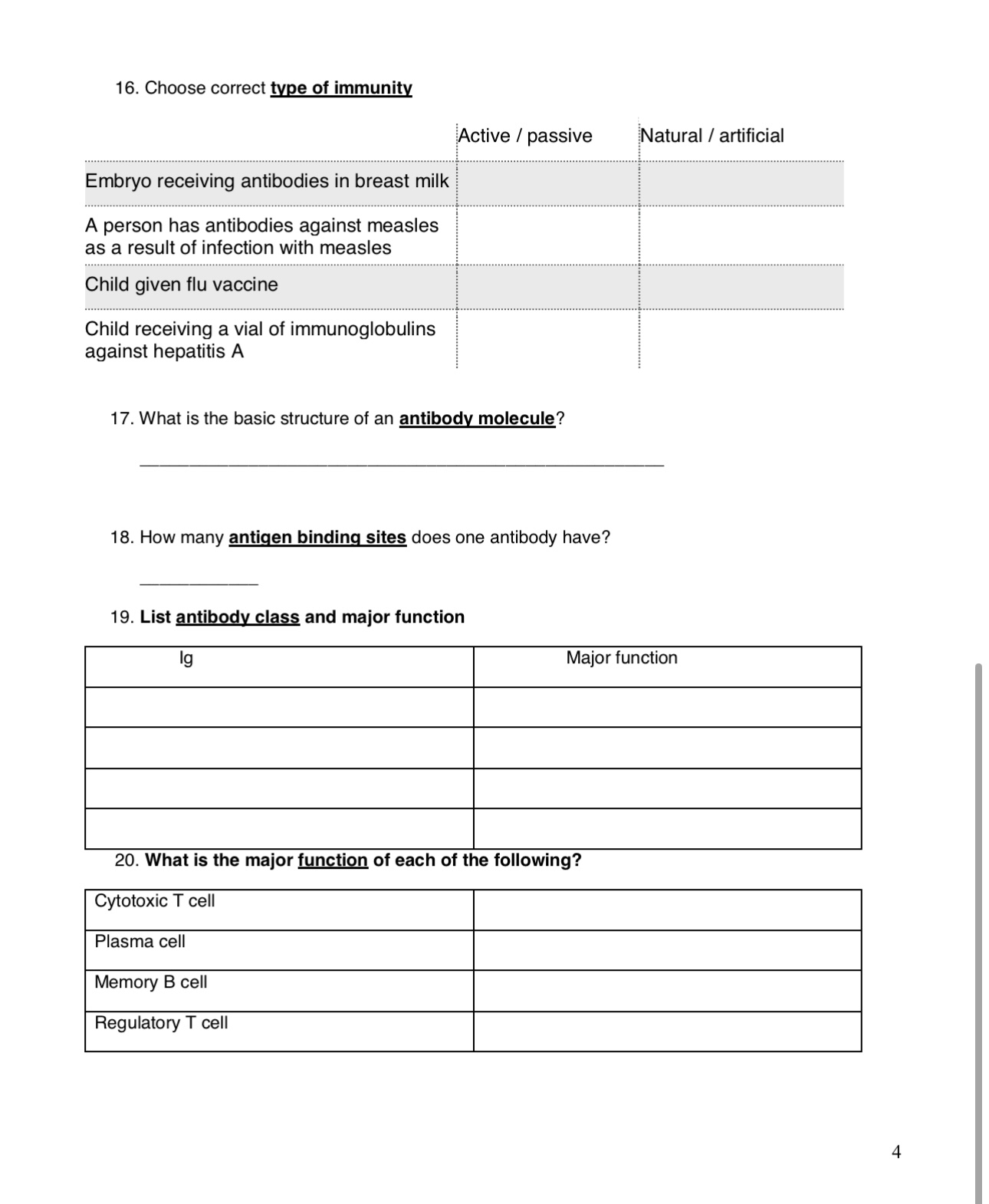 Solved Choose correct type of immunity\table[[Embryo | Chegg.com Solved Choose correct type of immunity\table[[Embryo | Chegg.com