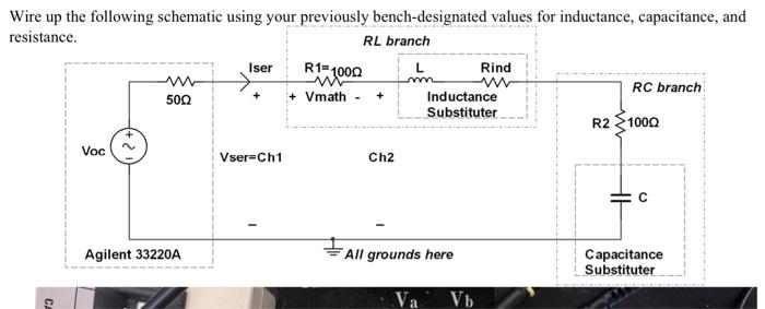 Find the series network current Iser in rms? Given | Chegg.com