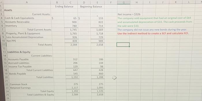 Solved Use the indirect method to create a statement of cash | Chegg.com