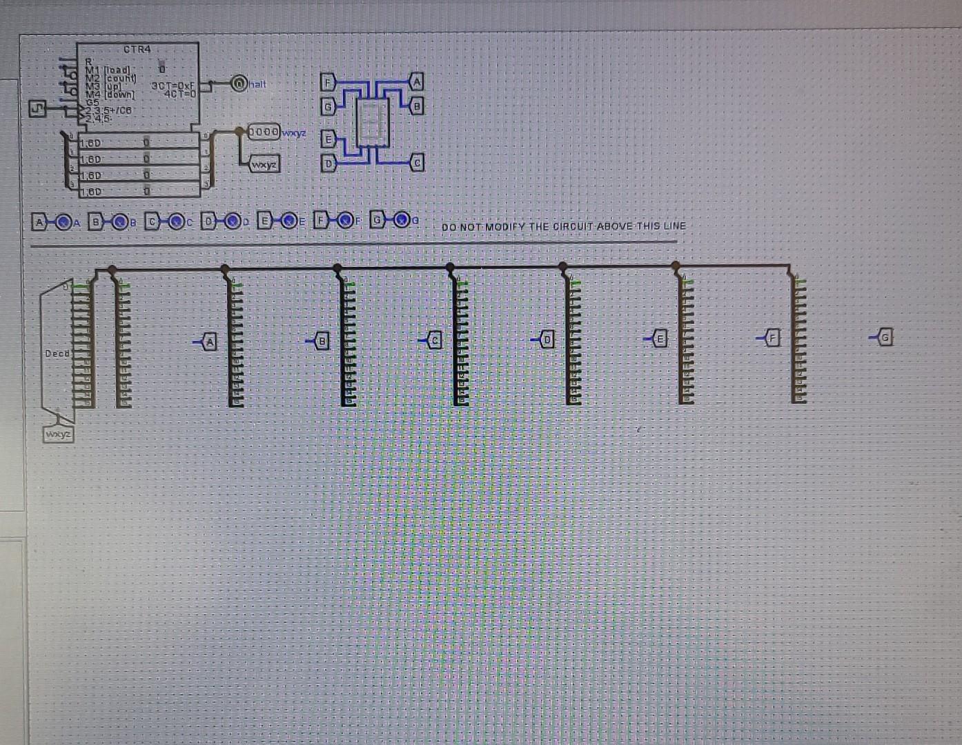 Solved C Design A 7 Segment Hex Display Decoder Witila