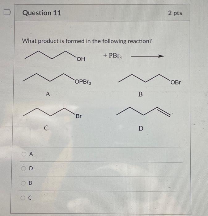 Solved What product is formed in the following reaction? | Chegg.com