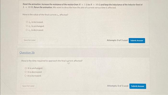 Solved The simulation (linked below) shows a circuit that | Chegg.com
