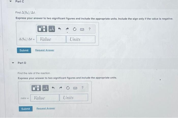 Solved MISSED THIS? Watch KCV: The Rate of a Chemical | Chegg.com