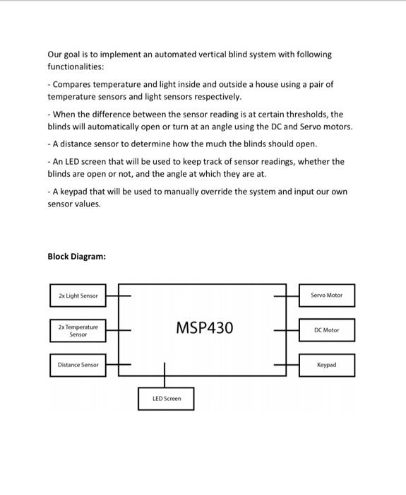 Solved can you create a code using MSP430 that would tell | Chegg.com
