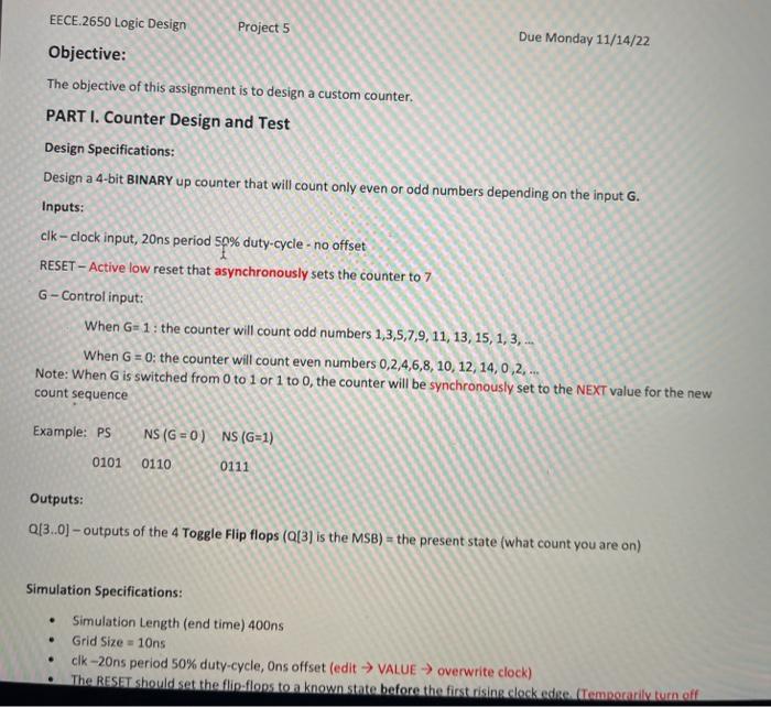 Solved Objective: The objective of this assignment is to | Chegg.com