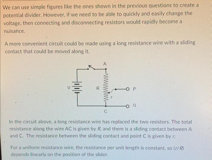 Solved Consider the circuit as shown above where the voltage | Chegg.com
