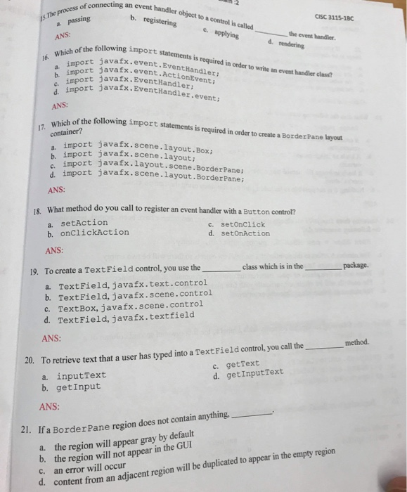 Solved Cting An Event Handler Object To A Control Is Called