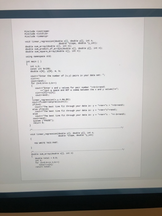 Solved Engr 40 Programming Assignment Linear Regression 