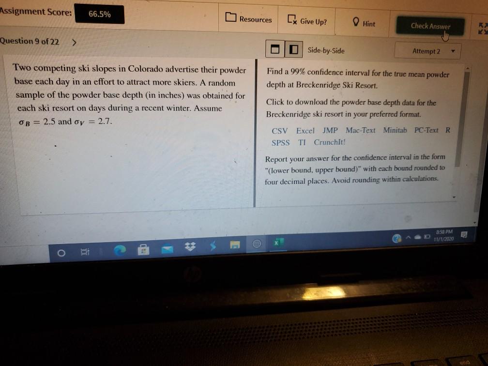 Solved Assignment Score: 66.5% Resources Give Up? Hint Check | Chegg.com