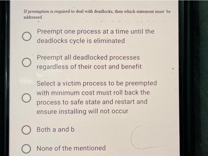 Solved A segmentation is a memory management technique in | Chegg.com