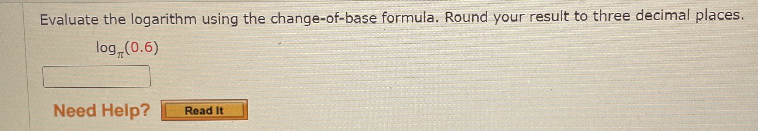 Solved Evaluate the logarithm using the change-of-base | Chegg.com