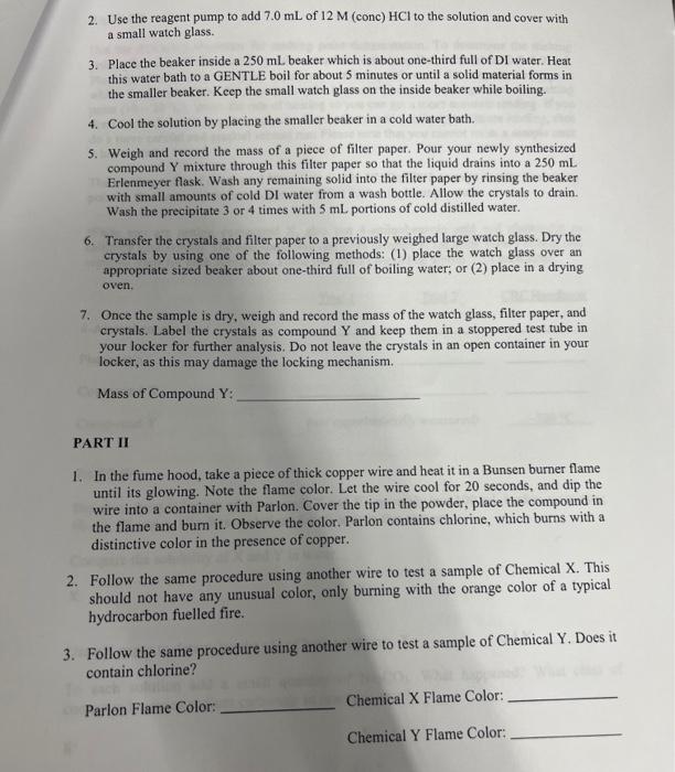 PART III Use the mel-temp apparatus for melting point | Chegg.com